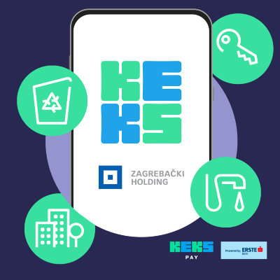 Plaćanje jedinstvene uplatnice i putem KEKS Pay aplikacije - Zagrebački ...